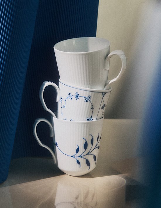 [로얄코펜하겐] 히스토리 기프트 믹스 플루티드 머그 370ml 3종_2960925 (2960925) - 마켓컬리